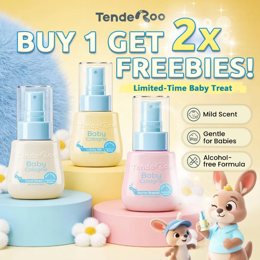 Tenderoo Baby Cologne Alcohol-Free Gentle for Babies 50ml | Shopee ...