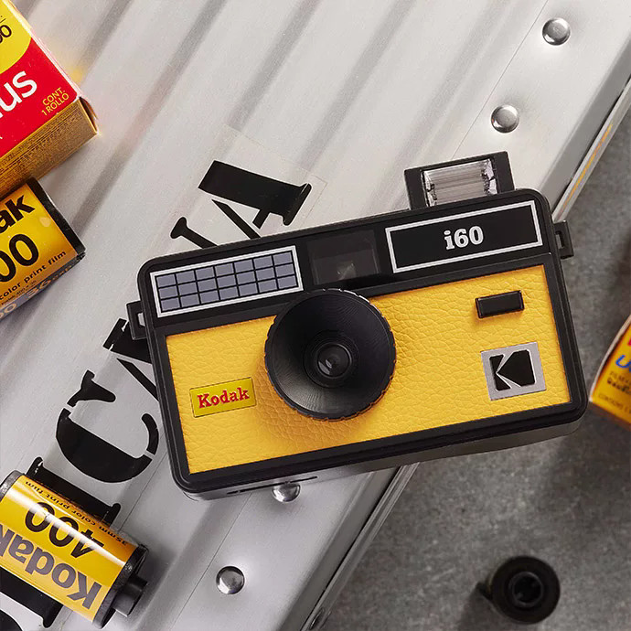 Kodak i60 Vintage Film Camera With Flashlight Reuse | Shopee Philippines