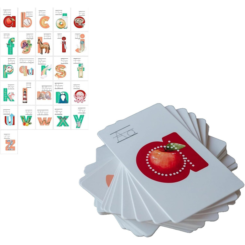 Alphabet Flash Cards Uppercase and Lowercase Letters Cards Classroom ...