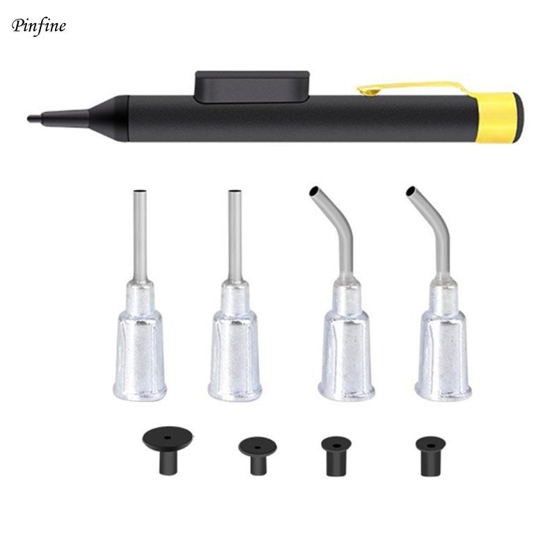 Pinfine 1Set Solders Extractions Removal Tool Vacuum Pen with Suctions ...
