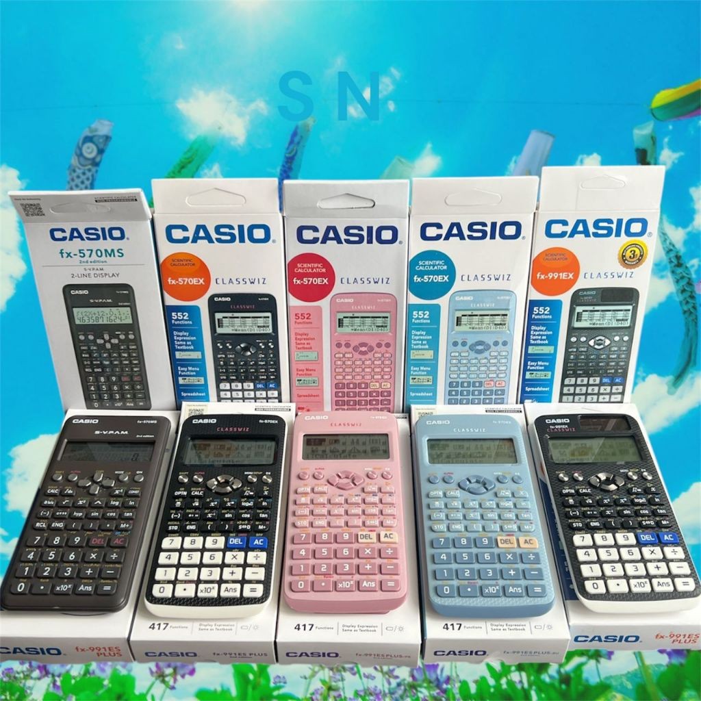 Casio Scientific Calculator FX-991ES Plus FX-991EX FX-570MS FX-570EX ...
