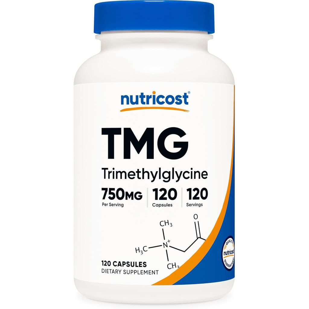 Nutricost TMG (Trimethylglycine) 750mg, 120 Capsules | Shopee Philippines