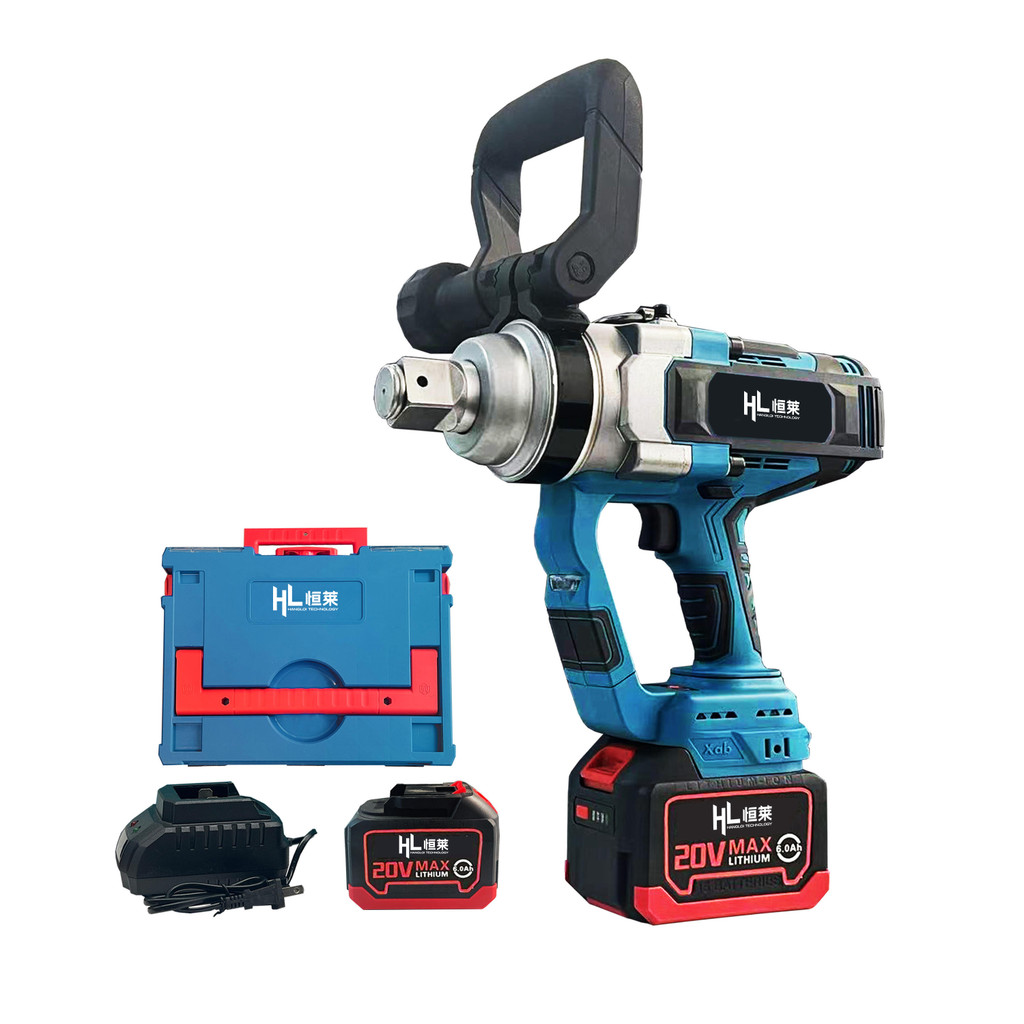 1600W 3100Nm 20V Cordless Impact Wrench Brushless High Torque 1 Inch ...