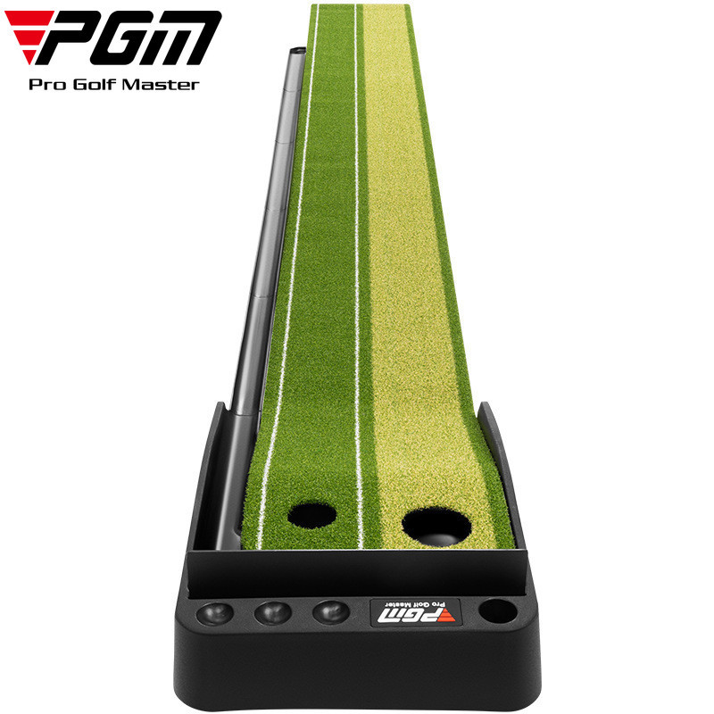 PGM TL041 Indoor Putting Green Mat Set, Mini Golf Practice Trainer for ...