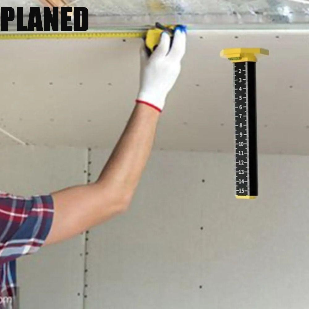 PLANED Ceiling Leveling Ruler, Light Steel Graduated Scale Equal Height ...