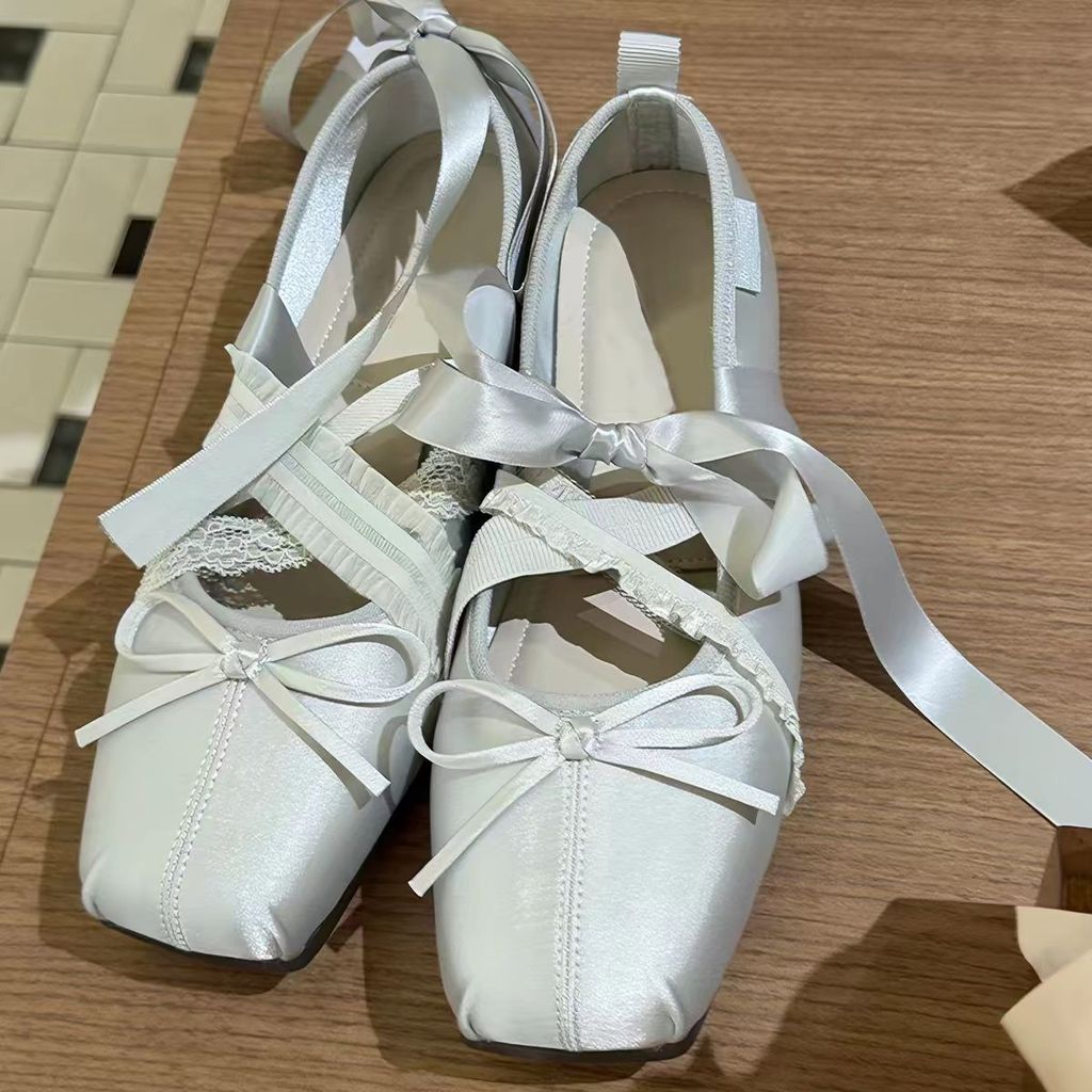French Style Square Toe Ballet Flats for Women - New 2026 Design with ...