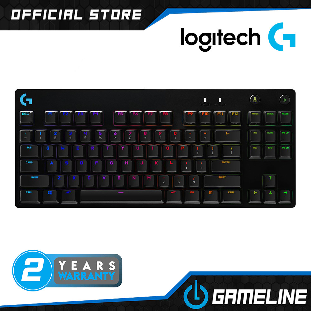 Logitech G Pro Mechanical Gaming Keyboard - GX Blue Clicky | Shopee ...