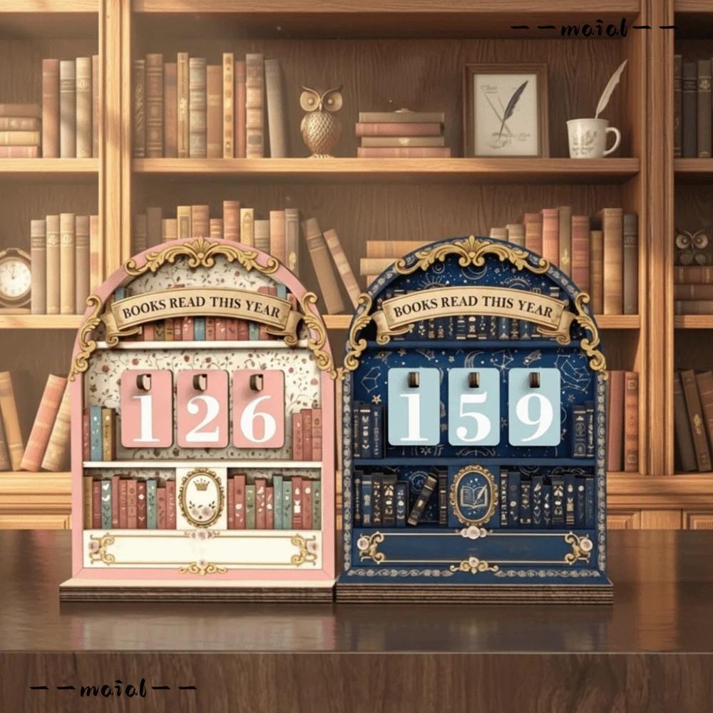 MAIAL Reading Challenge Tracker, Handmade Personalized Books Read ...