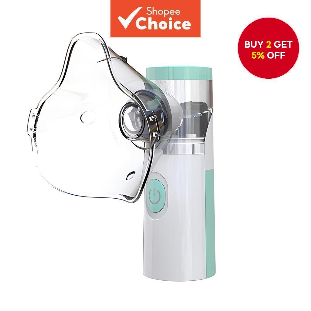 Portable Low-Node Ultrasonic Nebulizer – Suitable for Children & Adults ...