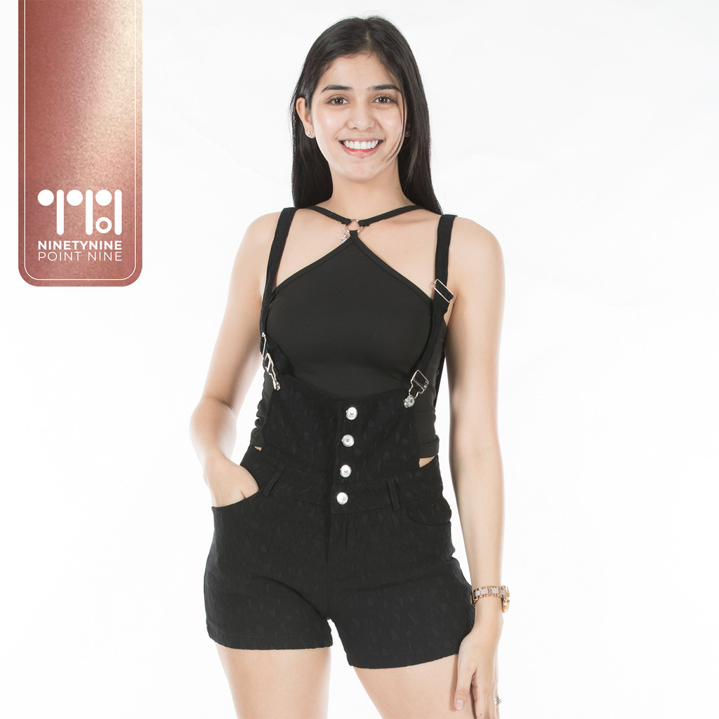 99.9 Women's Fashion Stretchable Overall Jumper Shorts for Women [326 ...