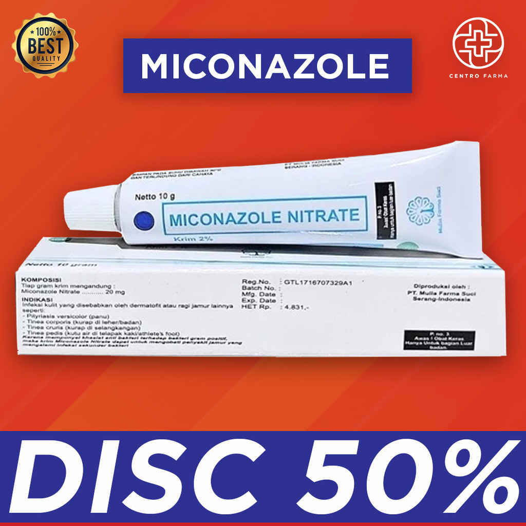 Miconazole Cream 10g for Skin Fungal Infections | Shopee Philippines