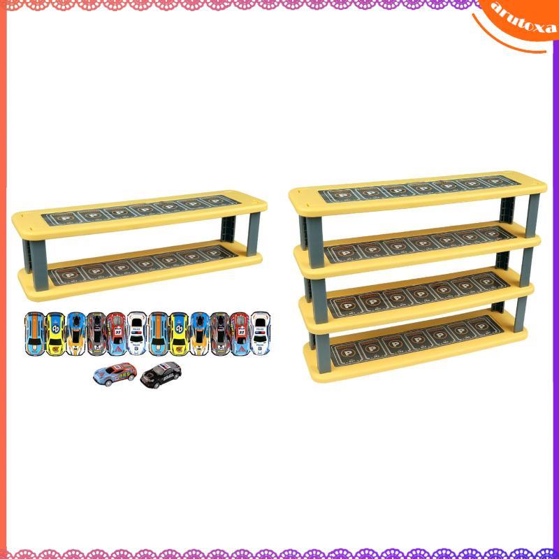 [Arutoxa] Toy Car Storage Rack, Vehicle Model Display Stand, Desktop ...