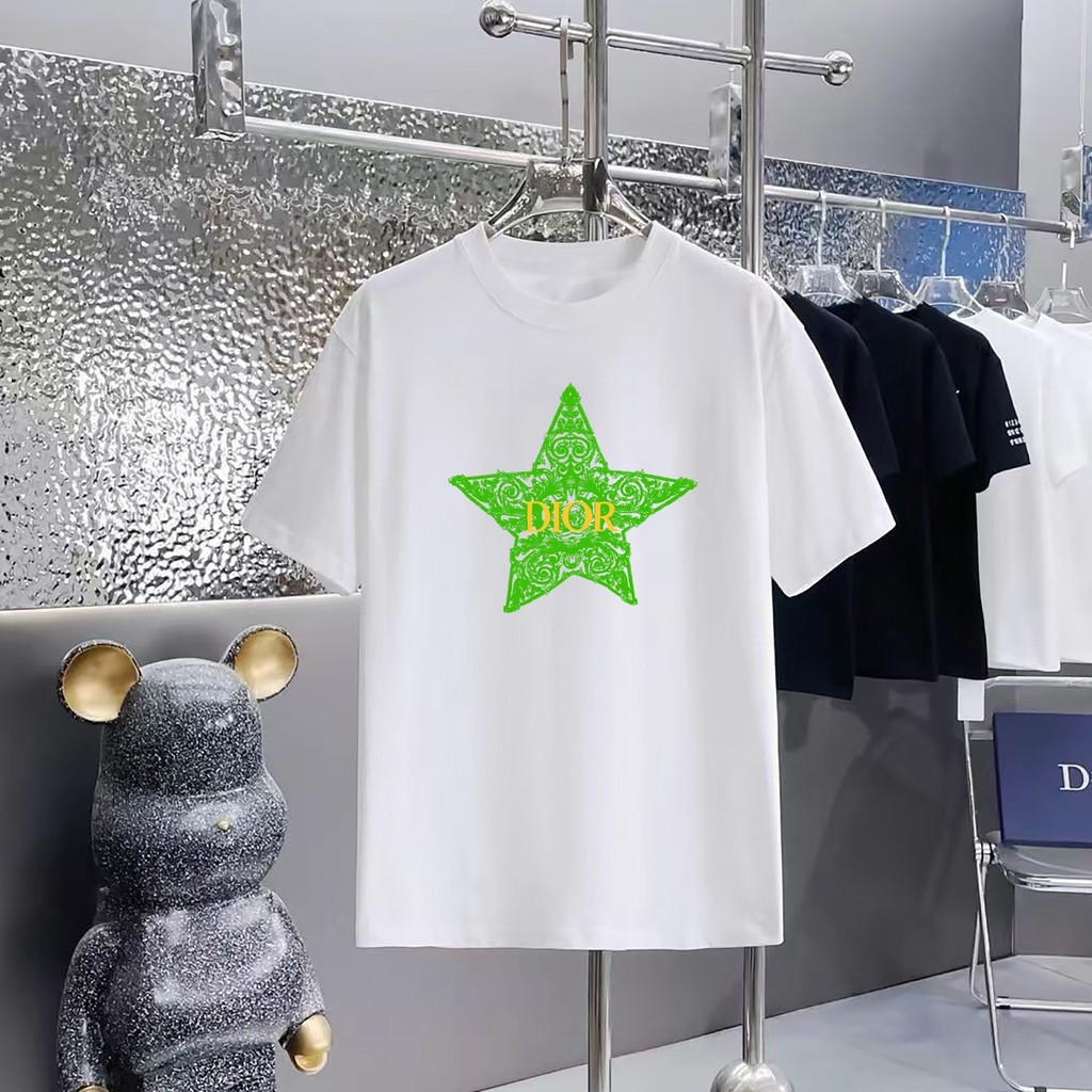 Dior/DIOR2026round Neck Short Sleeve T Couple's T-shirt, men's style ...