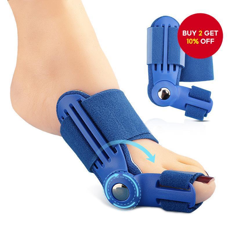 Day & Night Adjustable Bunion Corrector Toe Separator Splint, Big Toe ...