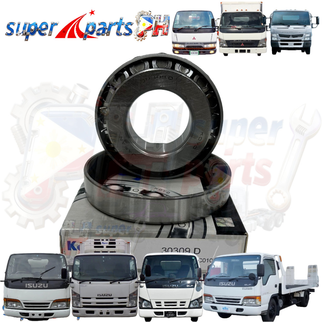 30309D Tapered Roller Bearing 45x100x27.25mm for Isuzu ELF Fuso Canter ...