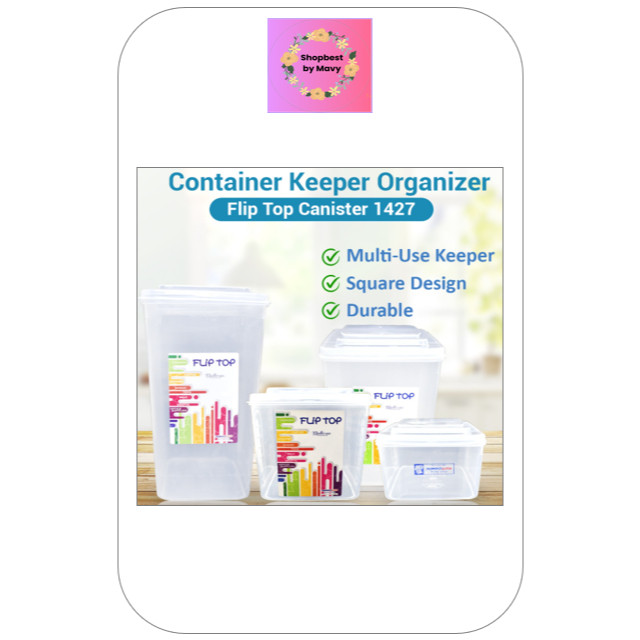 1PC Jumbolita Food Keeper Container Canister (Available in Different ...