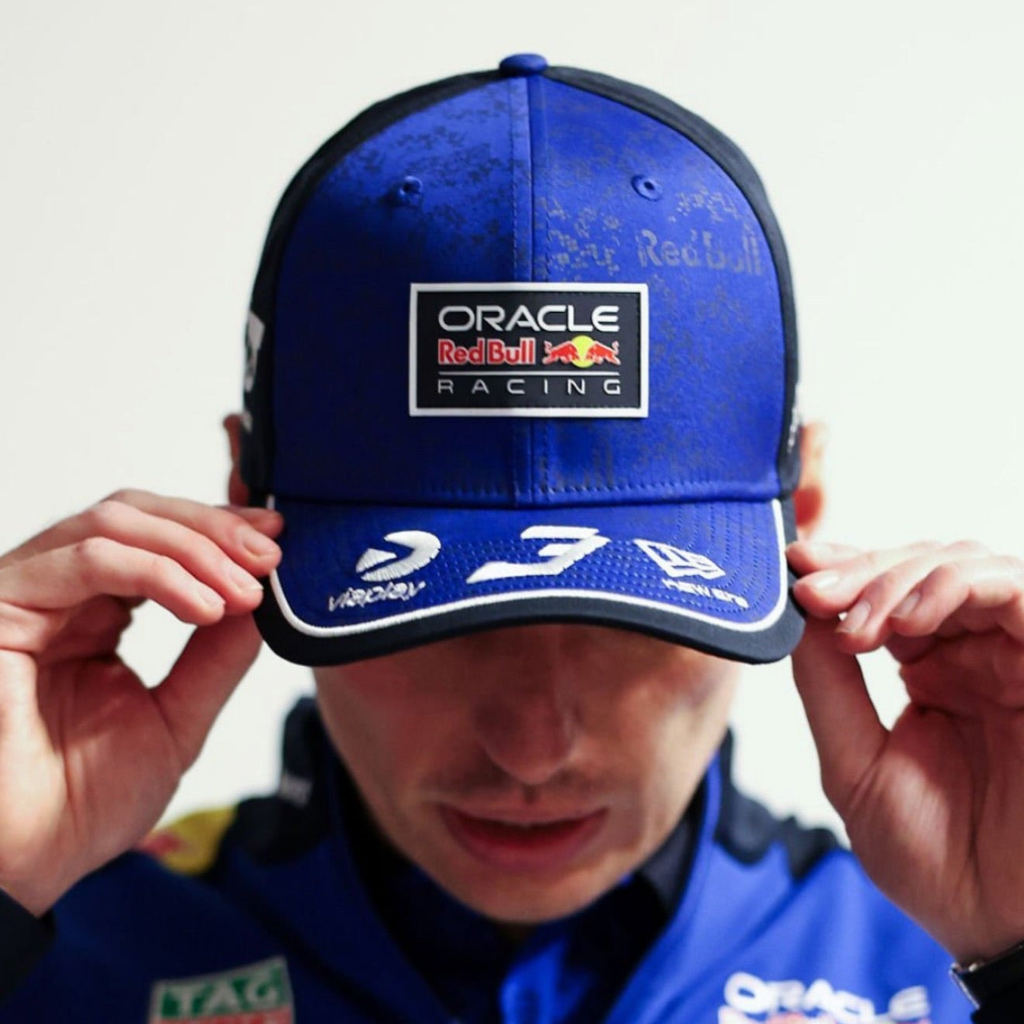 Oracle Red Bull Racing 2026 Max Verstappen #3 Adjustable Baseball Cap ...
