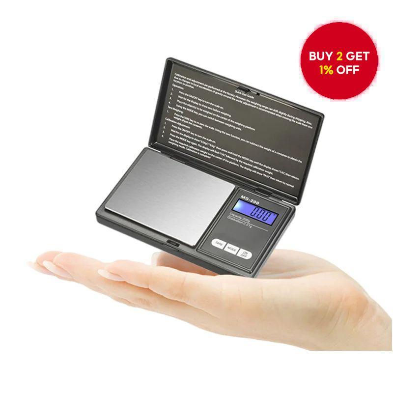 High Precision Digital Pocket Scale Mini Stainless Steel Jewelry Scale ...