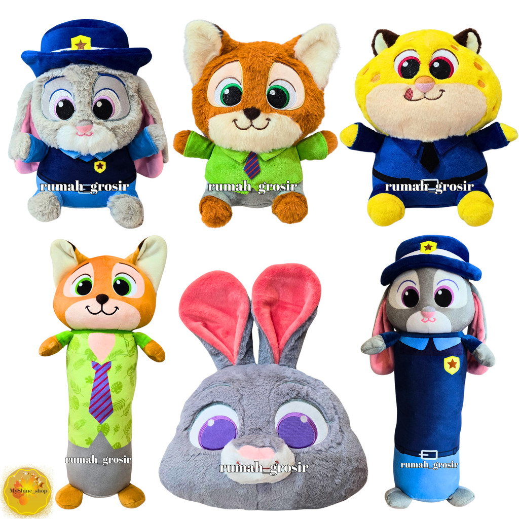 My Shine Shop - Zootopia Judy Bunny Nick Fox Zootopia Rabbit Judy Doll ...