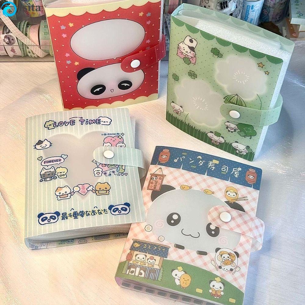 ISITA A6 Storage Binder, Clover Design Vintage Showa Style Stickers ...