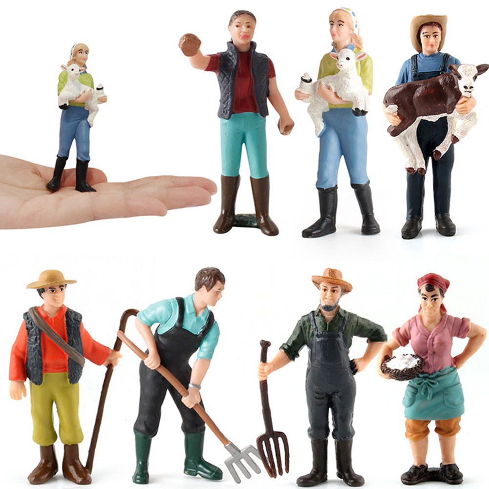 Lifelike Model People Figures for Small Models and Train Layouts ...