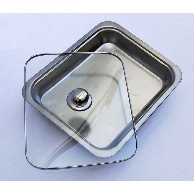 Stainless Steel Food Warmer Square Tray | Shopee Philippines