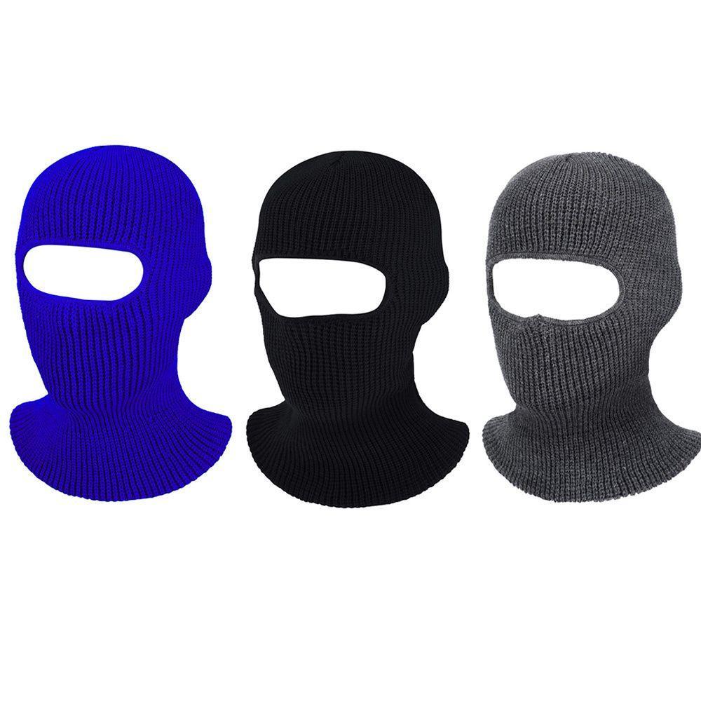 BEBETTFORM Full Face Cover Ski Mask Hat Single Hole Balaclava Windproof ...