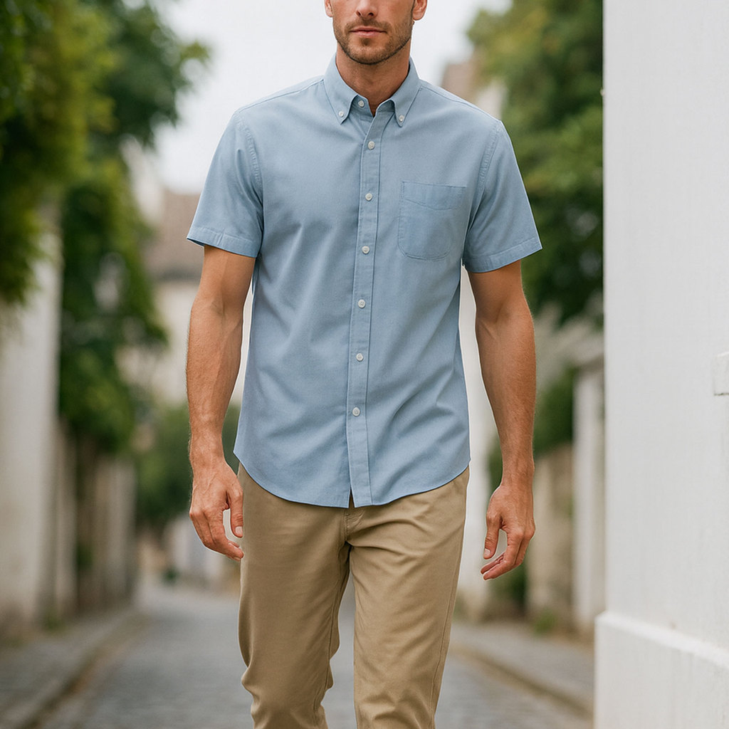 BALENO MEN'S TEXTURED FABRIC WITH POCKET DRESS SHIRT | Shopee Philippines
