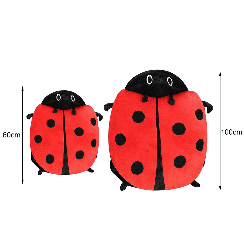 [lemonstyle.ph] Big Ladybug Plush Pillow Ladybug Stuffed Animal Pillow ...