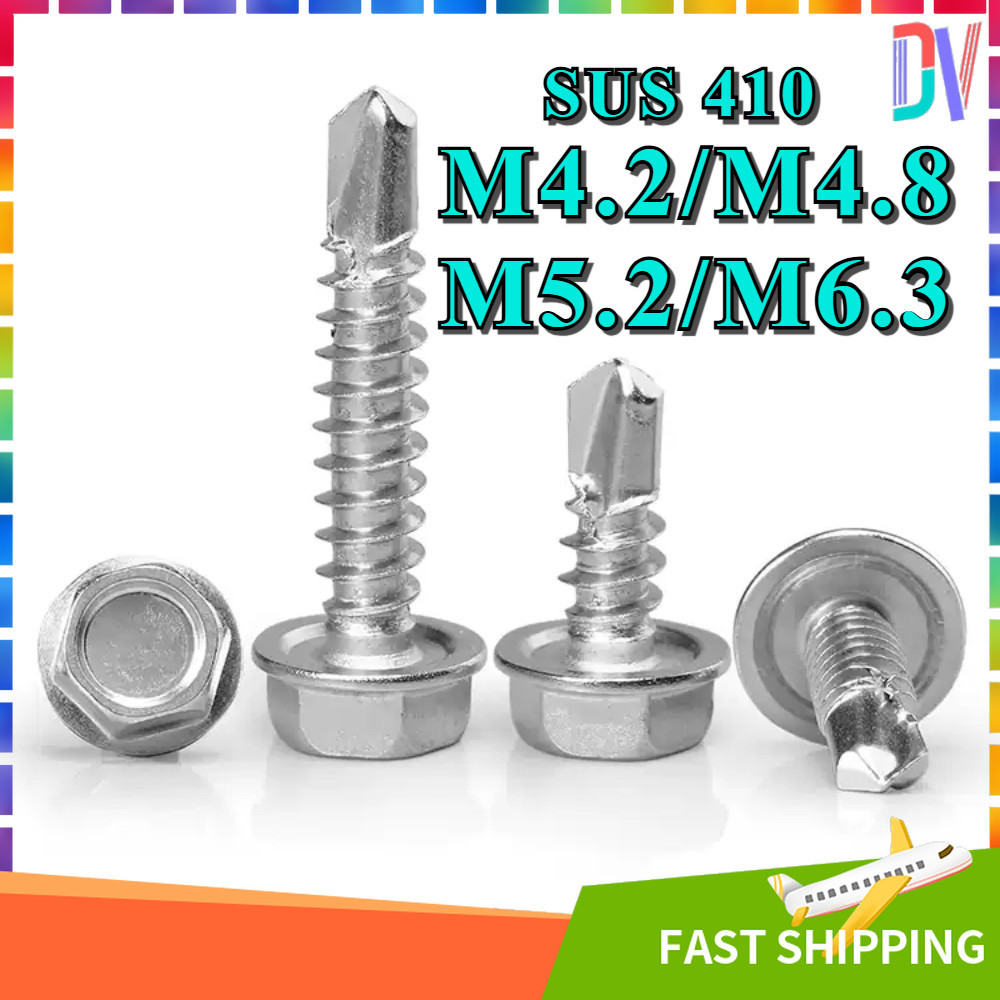 Shop tek screw for roofing for Sale on Shopee Philippines