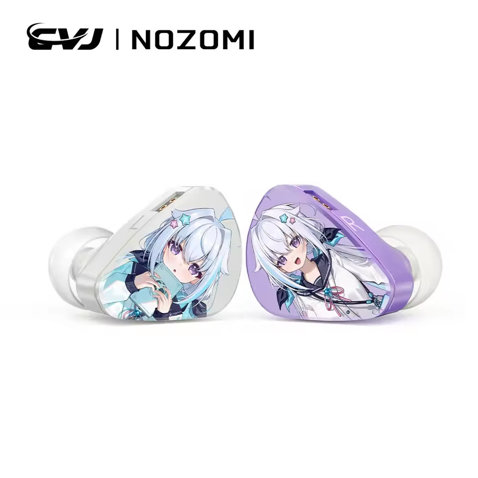 CVJ NOZOMI 2DD+1PD New Planar in-Ear Earphones Interchangeable Panel ...