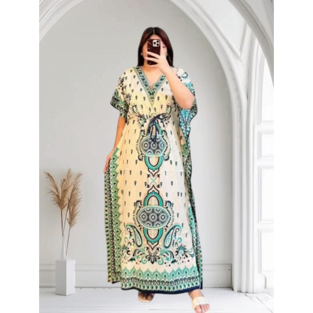 BATIK DASTER DRESS INDIAN DRESS BEACH DRESS KAFTAN DRESS BOHO DRESS ...