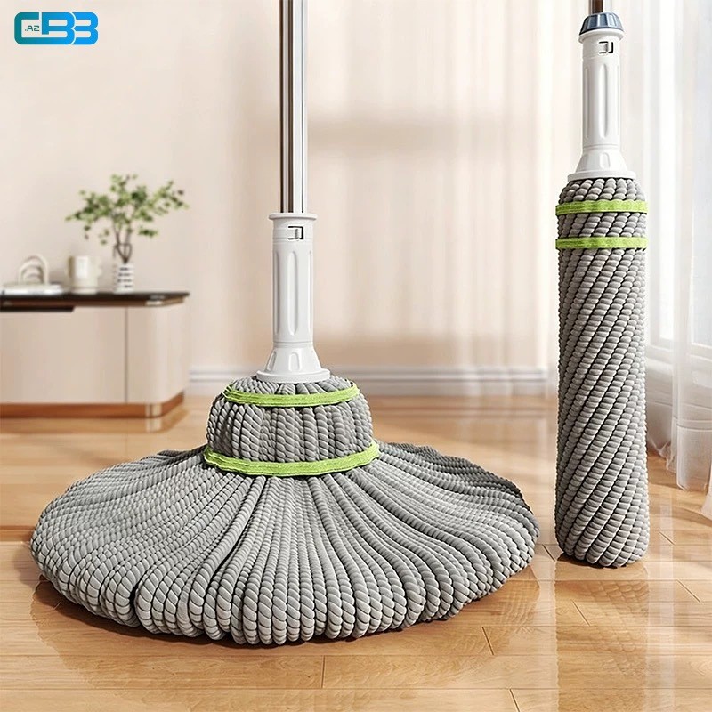 Spin Mop Magic Tornado Mop 360 Degree Easy Spin Map Floor Cleaning Mops ...