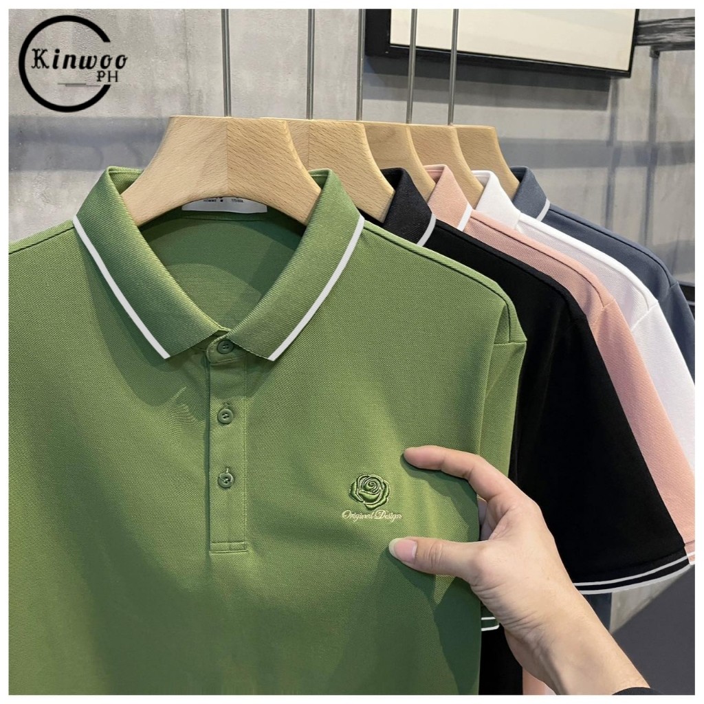 Kinwoo Men’s Honeycomb Cotton Polo Shirt | Good Quality | Embroidered ...