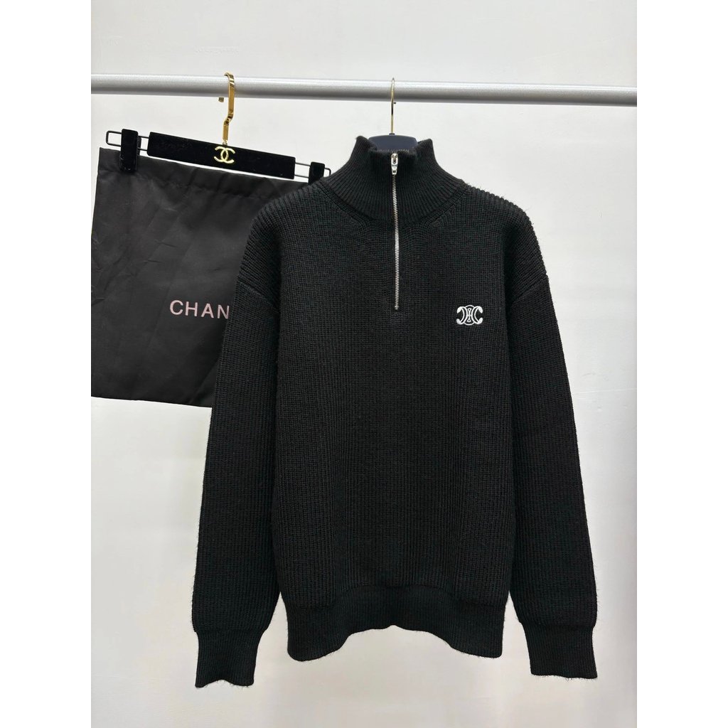 CELI** ⒸⒺⓁⒾⓃⒺ Original Label1:1 2026Early Spring New Half-Zip Pullover ...