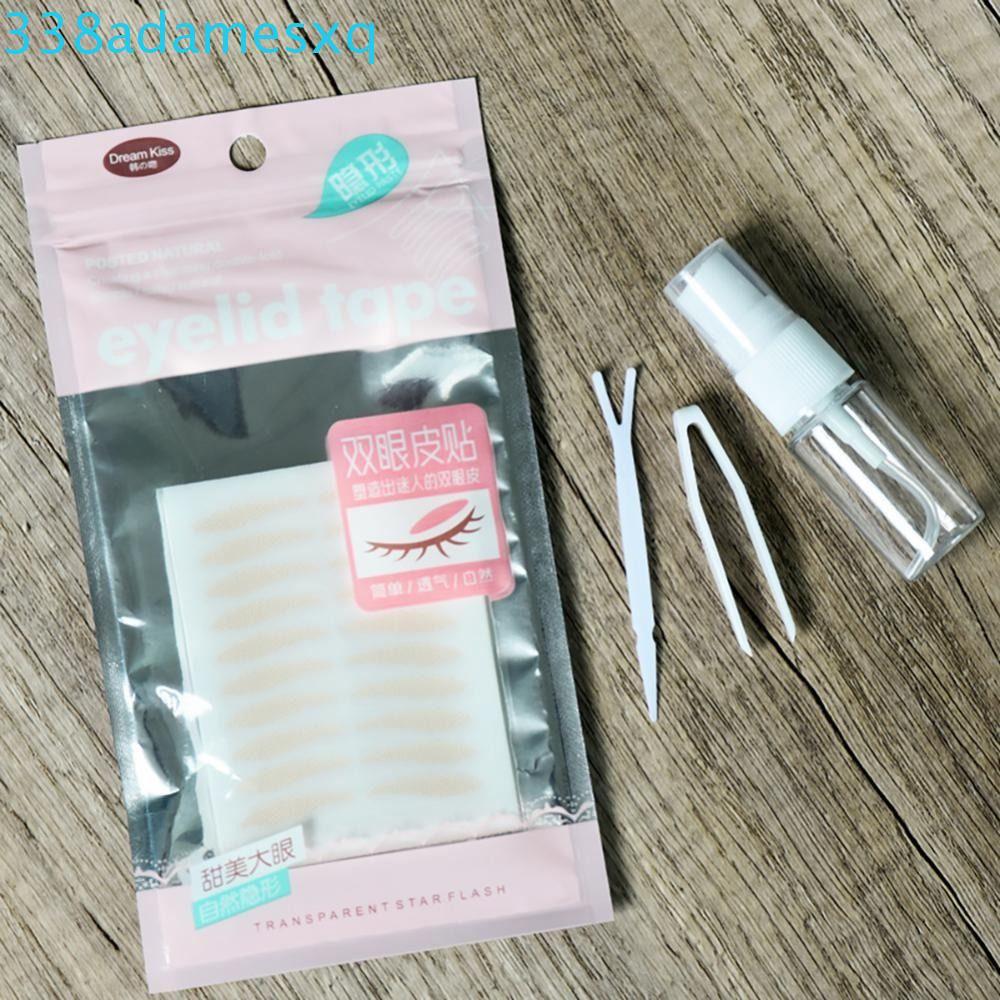 ADAMESXQB 200 Pairs Lace Mesh Eyelid Sticker, Fold Eyelid Water Spray ...