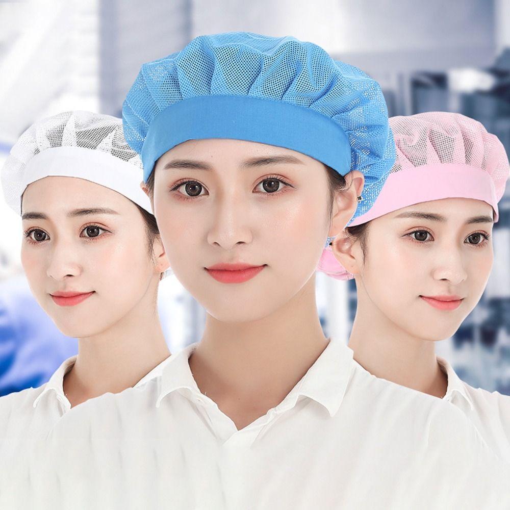 ELO11 Cook Hat, Hair Nets Work Headband Chef Cap, Cooker Food Service ...