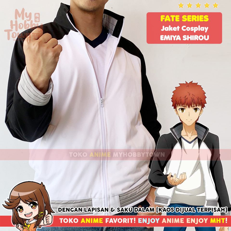Anime Cosplay Jacket Emiya Shirou Shiro Fate Series Fate Stay Night ...