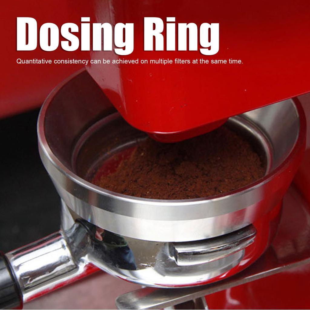 jupitershopss Magnetic Coffee Dosing Funnel Stainless Steel 54mm with ...