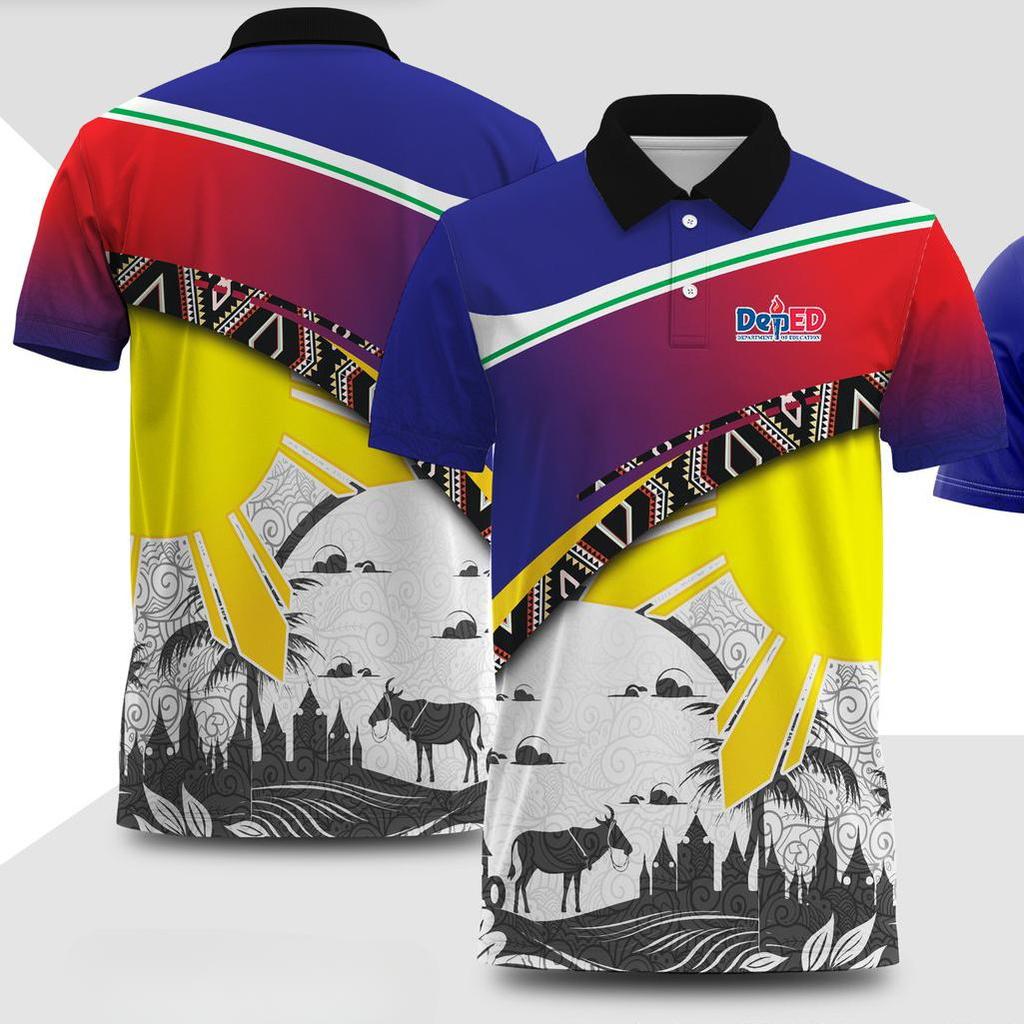 202 6New Design DEPED MATATAG POLO SHIRT AND T-SHIRTS FULL SUBLIMATION ...