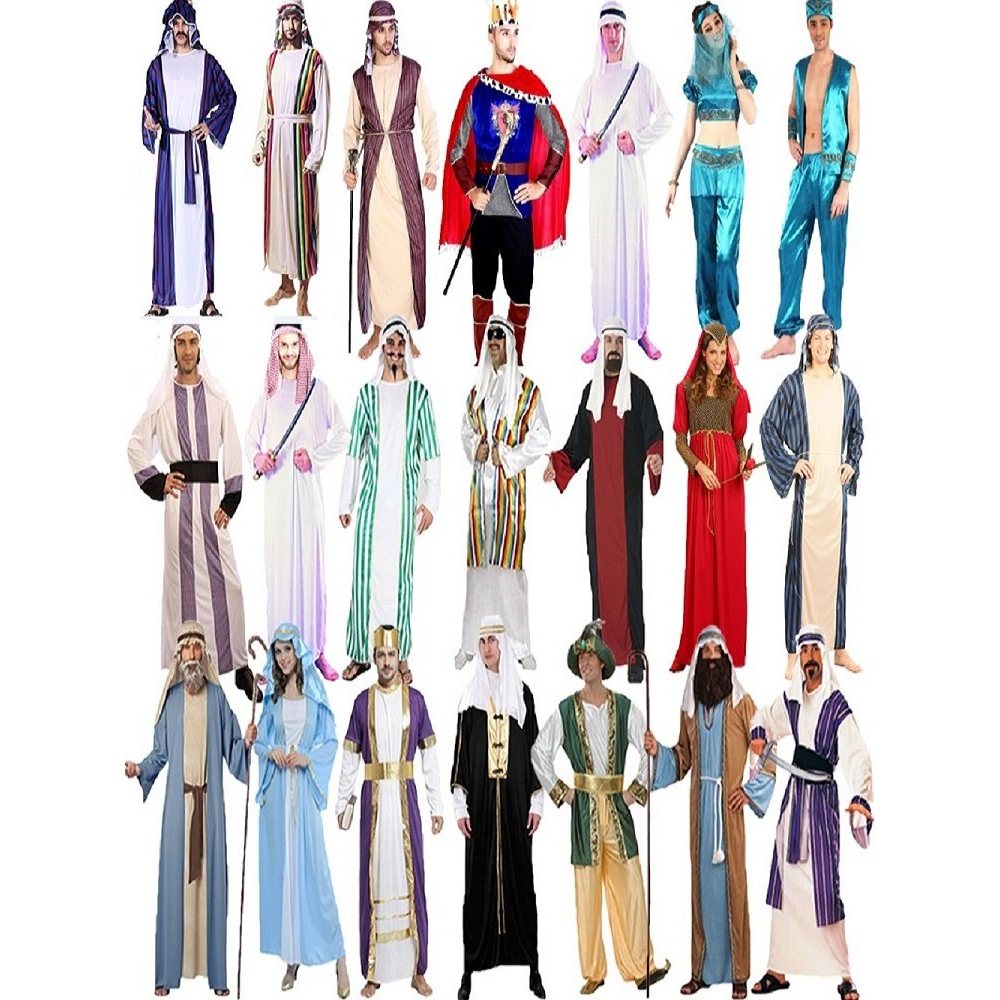 Halloween Annual Meeting Party Arabian Costume Adult Men Women Middle ...
