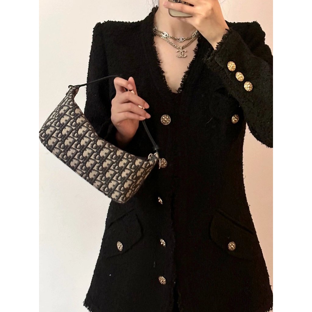 DIOR cd Presbyopic Lunch Box Bag with Long Shoulder Strap Classic ...