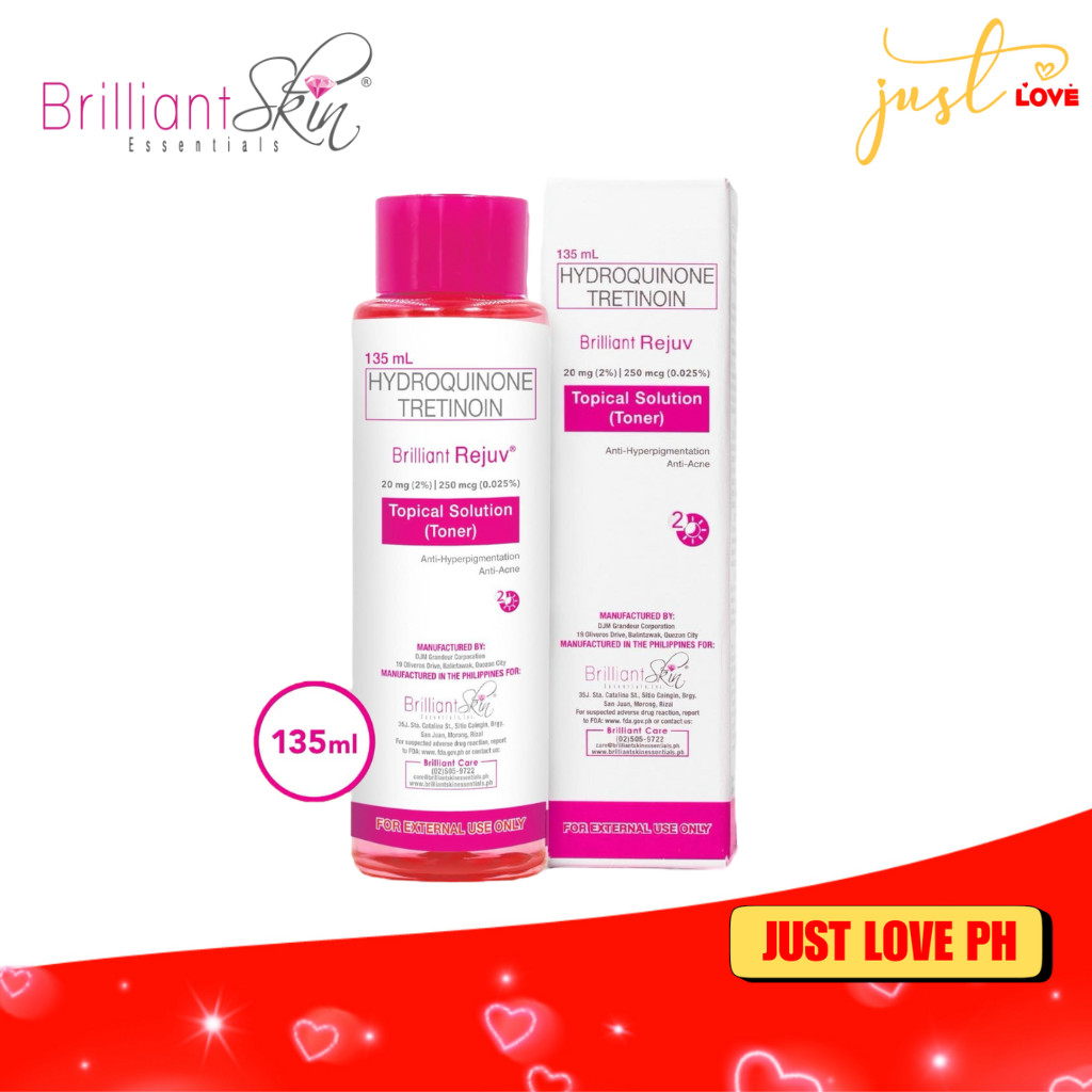 Brilliant Skin Rejuvenating Topical Solution Toner 135ml | Shopee ...