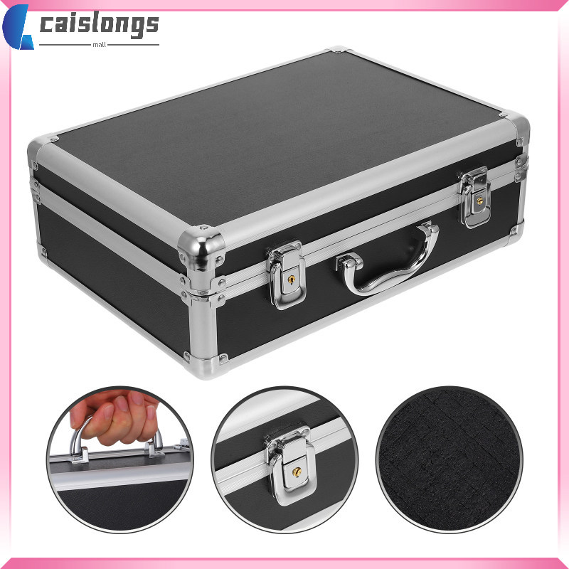Tools Lockable Case Hardware Toolbox Portable Password Container ...