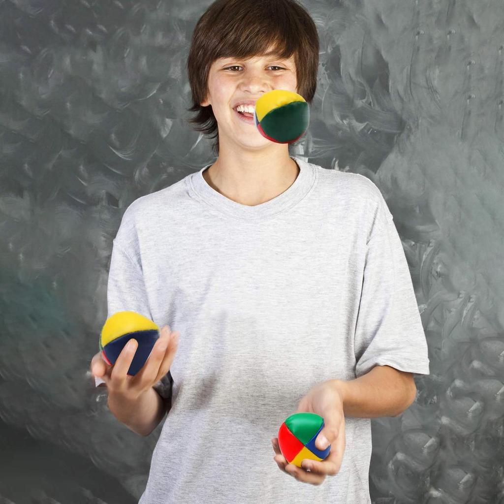 6pcs Juggling Balls Set Pre-Kindergarten Toys 6PCS Juggle Clubs Kits ...