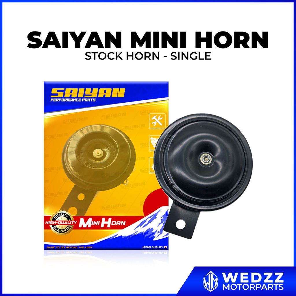 SAIYAN MINI HORN 12V (SINGLE) 12 volts | Shopee Philippines