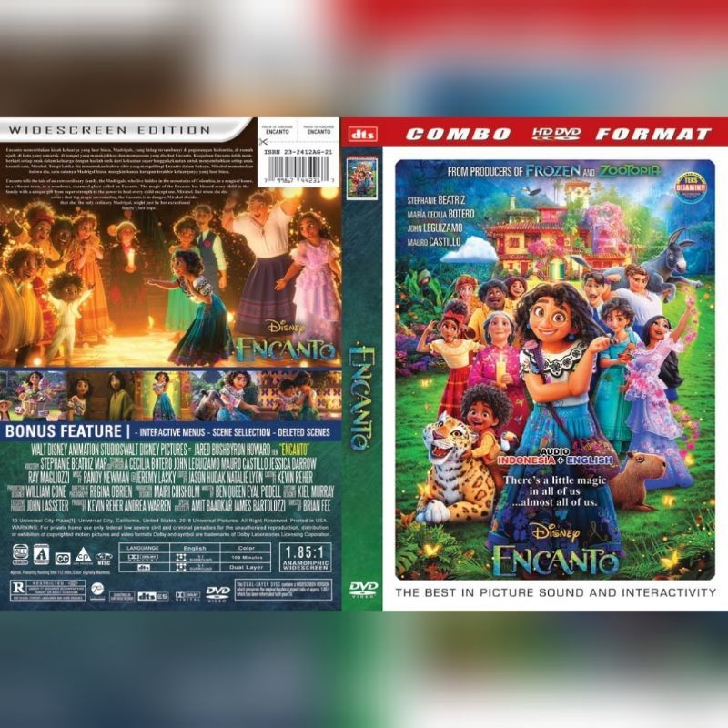 ENCANTO [ 2021 ] Animated Film Cassette - HD Quality | Shopee Philippines