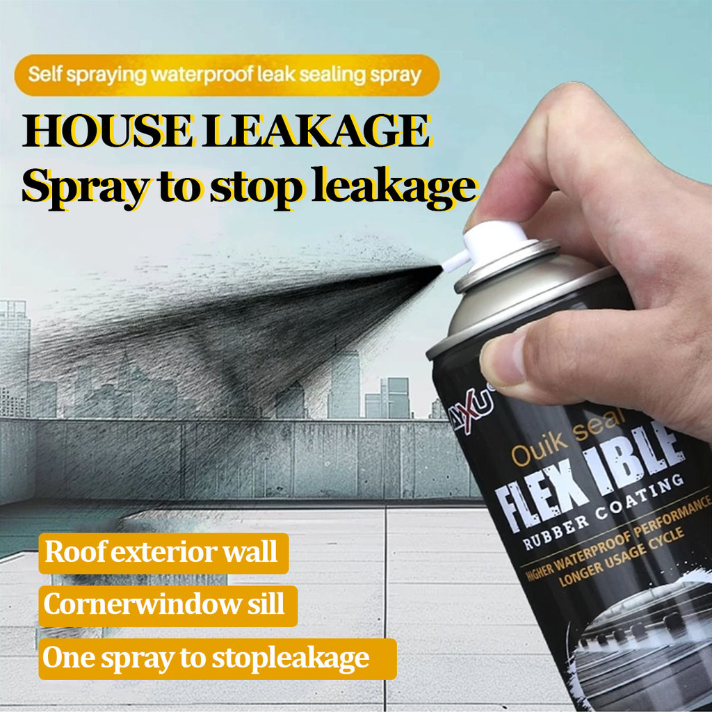 Waterproof Spray Paint Waterproofing Paint Roof Sealant Flexible ...