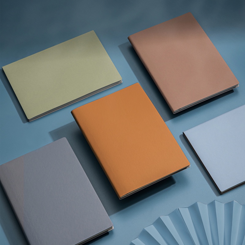 Deli A5 Waterproof Leather Line Notebook 80Sheets Diary Notebook School ...