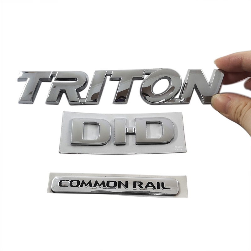 1 X ABS COMMON RAIL DID TRITON Letter Car Auto Rear Decorative Emblem ...